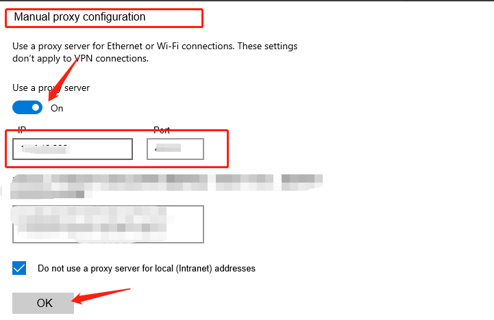 Google Chrome and Lumiproxy Proxy settings